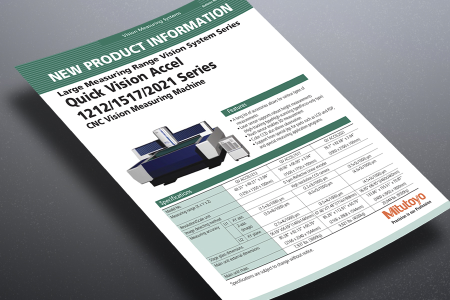 Quick Vision ACCEL - Mitutoyo