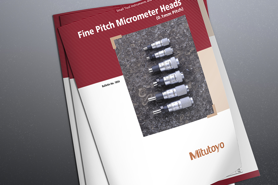 Fine Pitch Micrometer Heads - Mitutoyo