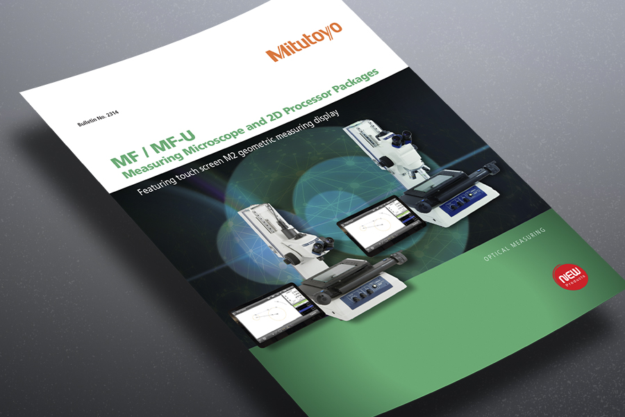 MF/MF-U Measuring Microscope and 2D Processor Packages - Mitutoyo